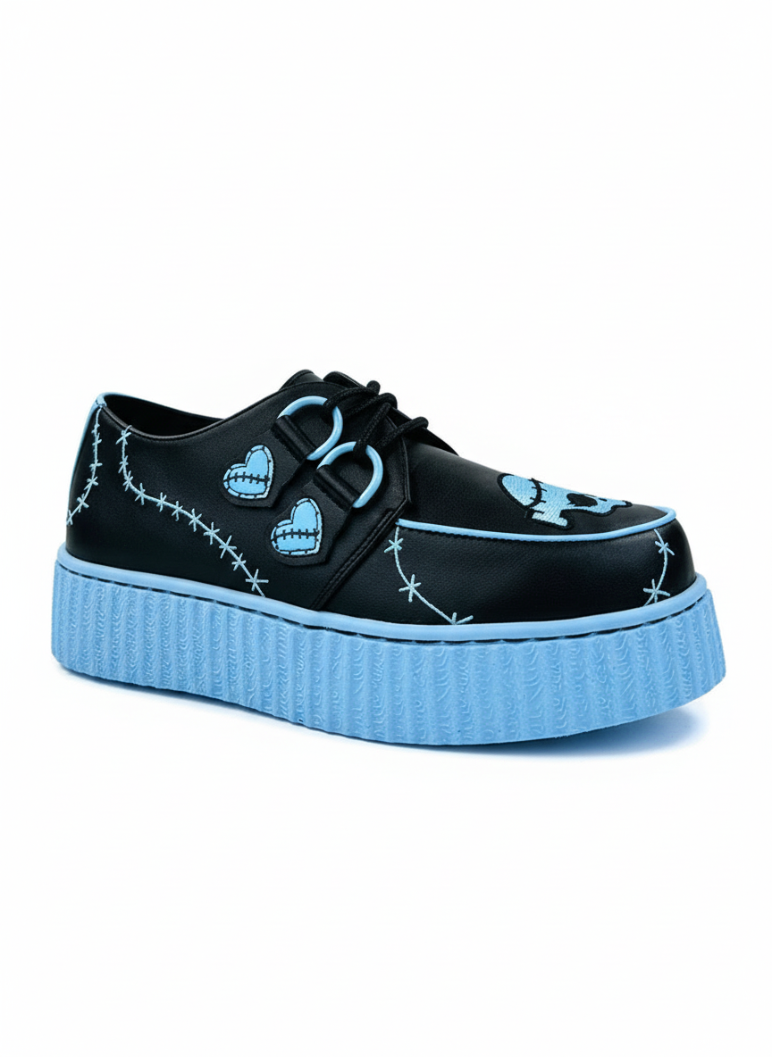 CREEP FRANKIE STEIN - BLACK/BLUE – strangecvlt