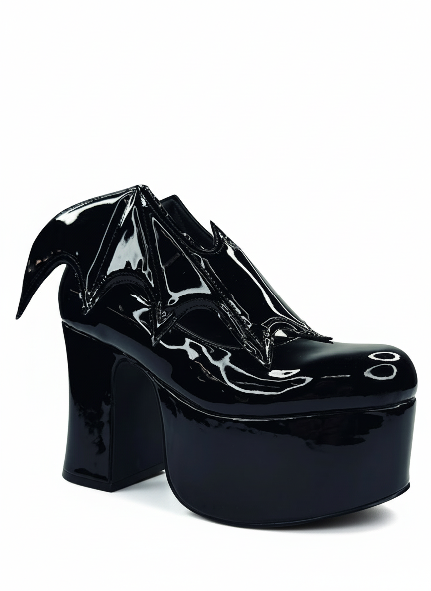 VAMPIRA - BLACK PATENT – strangecvlt